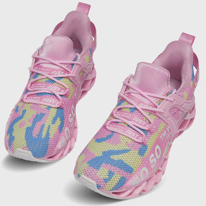 JUST SO SO | Women's Blade Sole Sneakers – 3rd Gen Lightweight Gym Sho ...