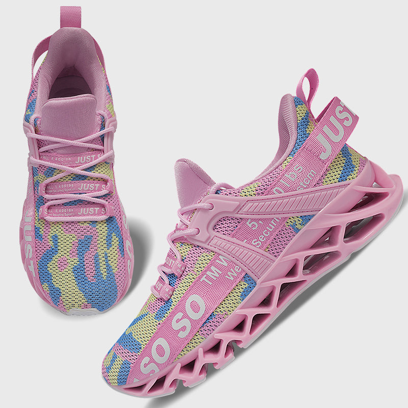 JUST SO SO | Women's Blade Sole Sneakers – 3rd Gen Lightweight Gym Sho ...
